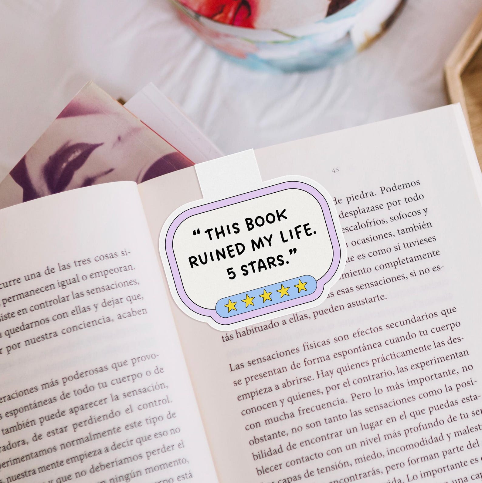 Funny Book Quote Sticker: This Book Ruined My Life (PNG, SVG) - Etsy