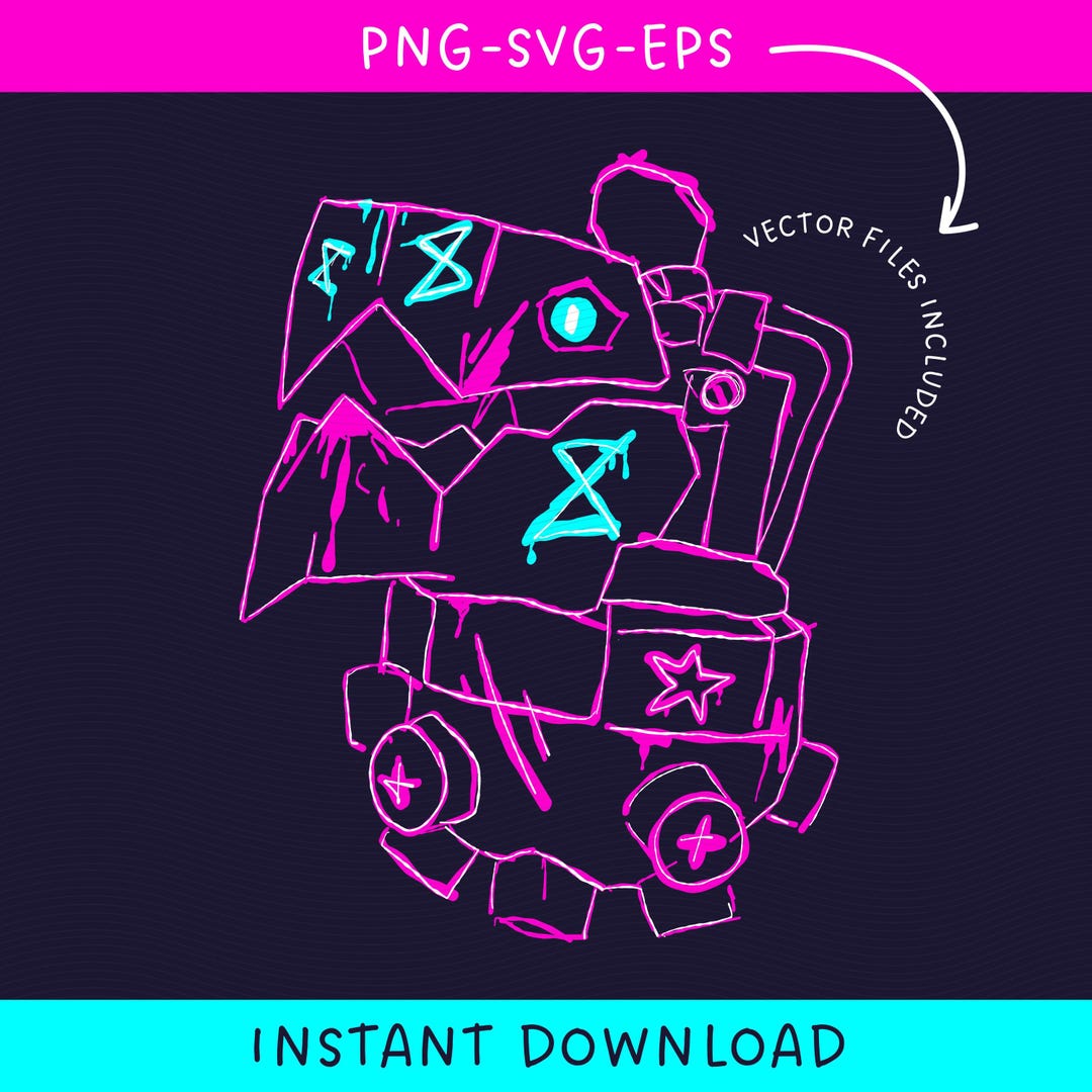 Jinx Graffiti Arcane Png Svg Eps Clipart, League of Legends Hand Drawn ...