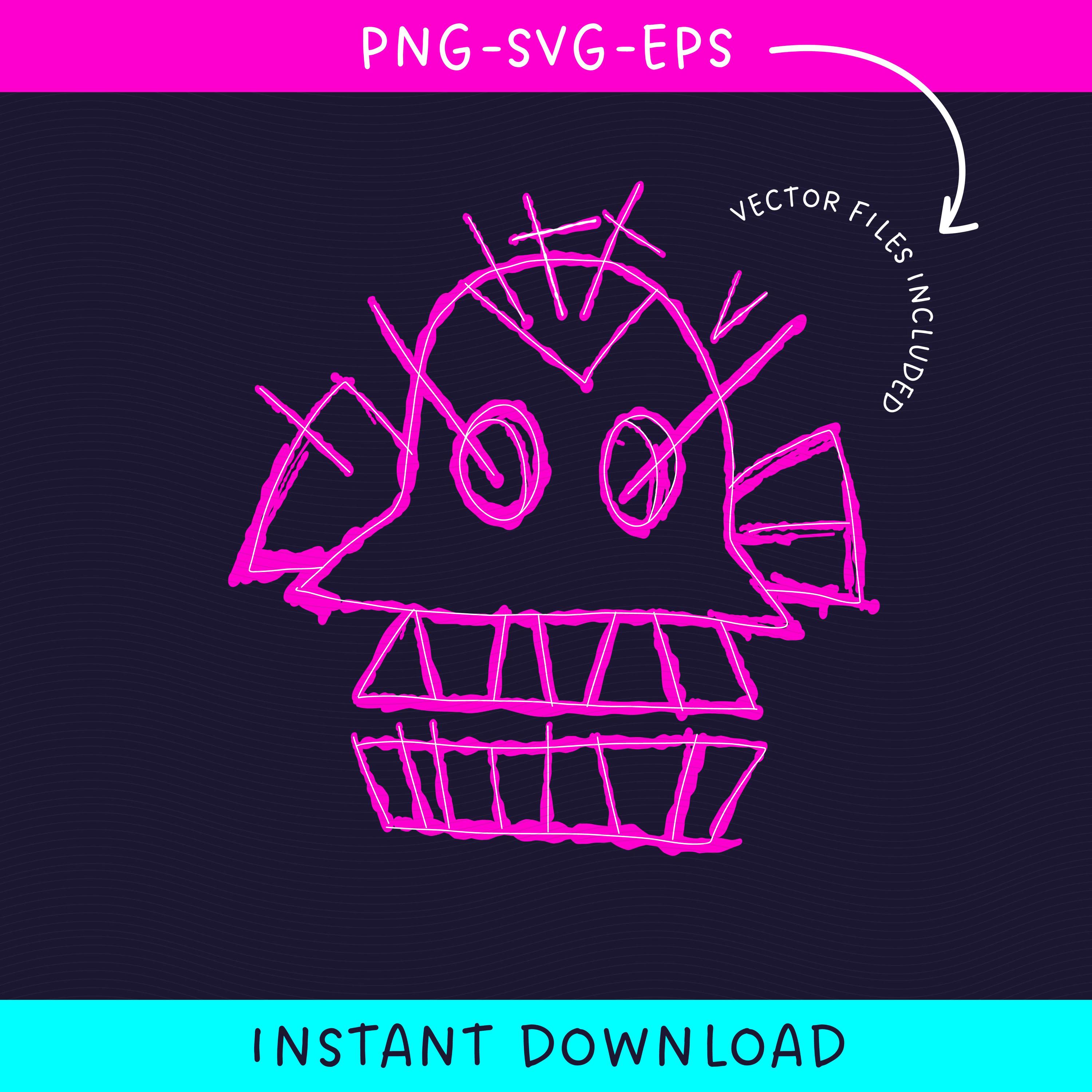 Jinx Graffiti Arcane Png Svg Eps Clipart, League of Legends Hand Drawn ...