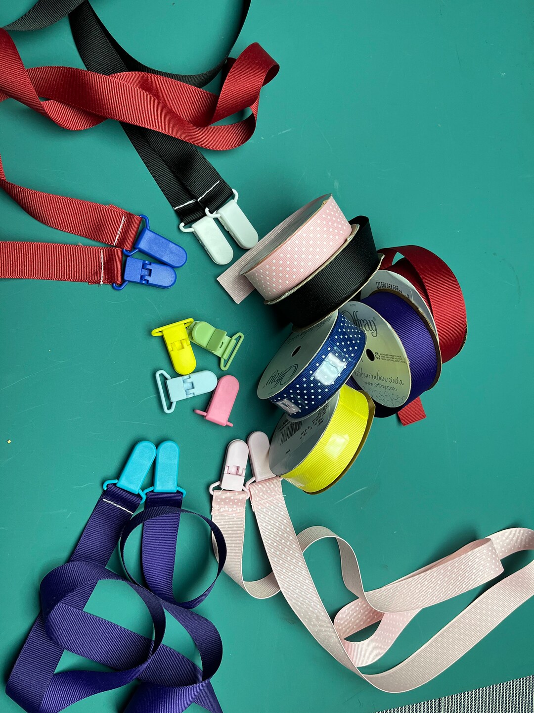 Mitten Ribbon CLIPS Glove String CLIPS KIDS Mitten Savers - Etsy