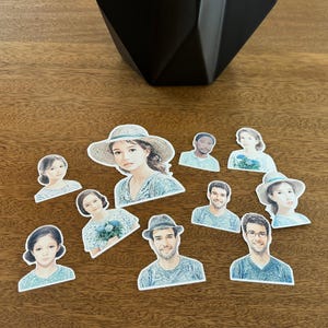 Custom Face Decal, Picture Stickers From Photo, Photo Sticker, Face ...