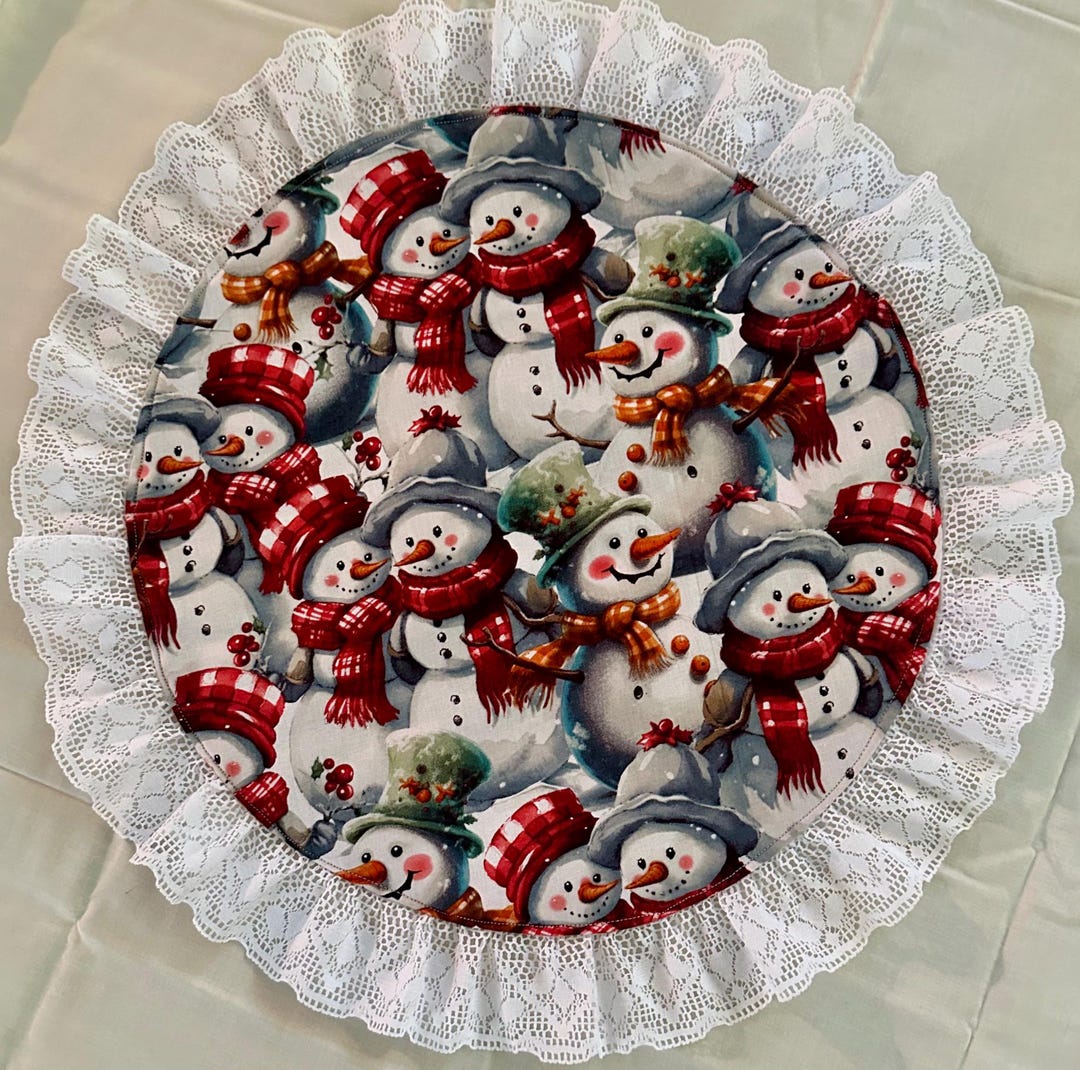 Snowman Centerpiece Christmas Table Decor Holiday Snowmen Decor Winter ...