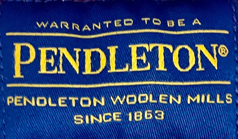 Pendleton Harding Wool Remnant, Southwestern Fabric for Quilting ...