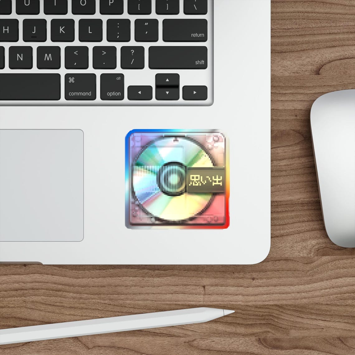 Mini Disc Holographic Pixel Art Sticker. Art by Pixellator. - Etsy