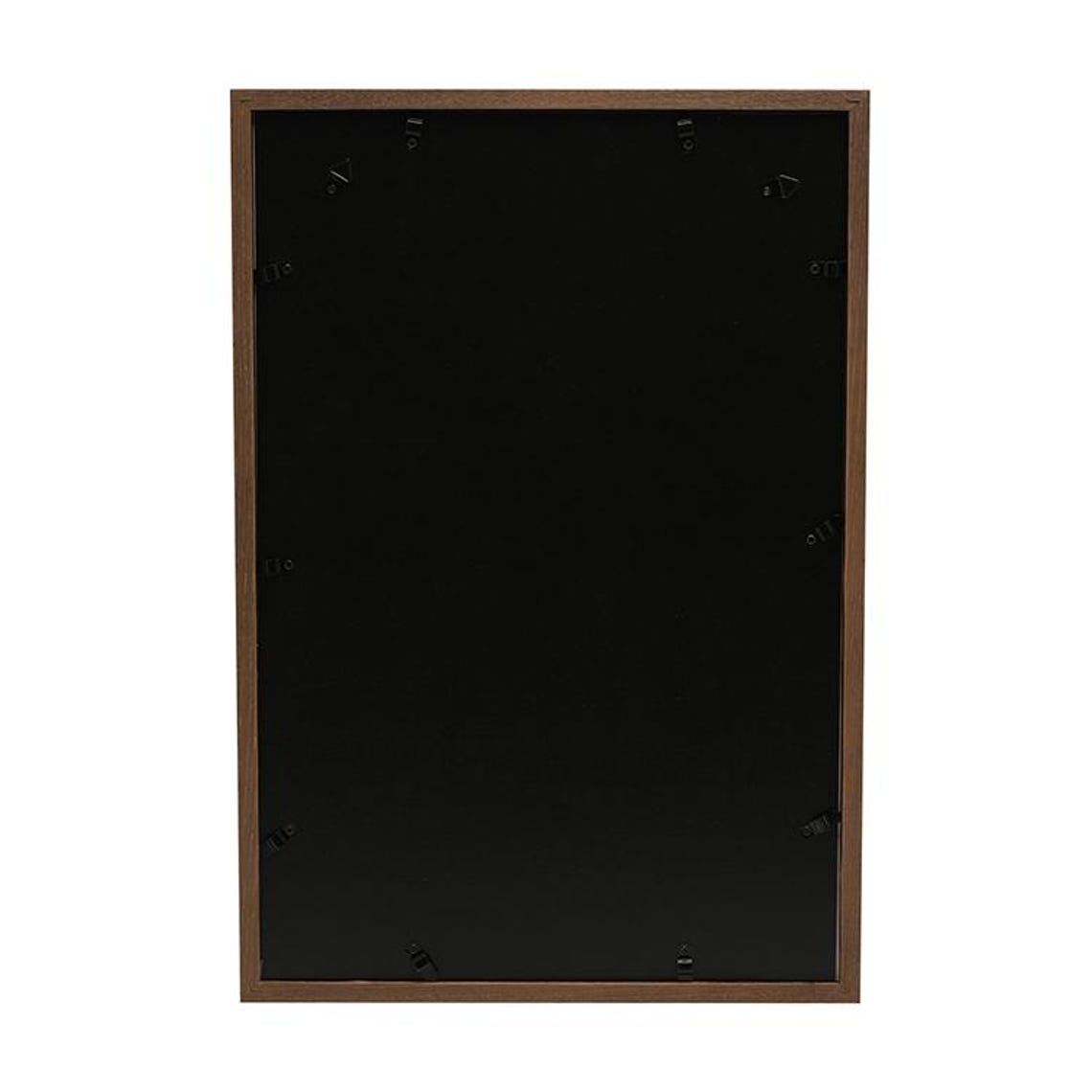 Wooden Collage Multi Photo Frame Real Wood Picture Frame Dark Wood ...