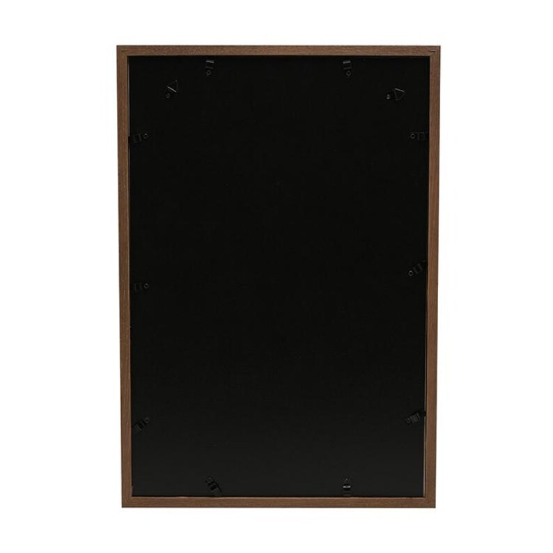 Wooden Collage Multi Photo Frame Real Wood Picture Frame Dark Wood ...