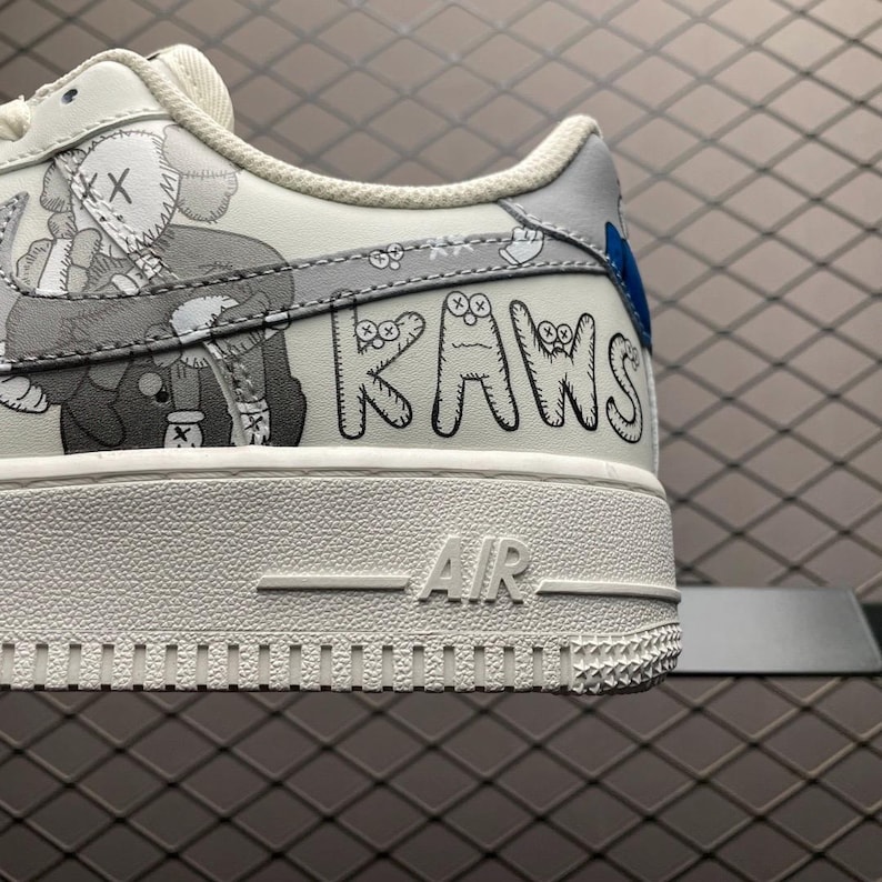 Custom Air Force Sneakers AF1 Hand Made Painted Sesame Street X Nike ...