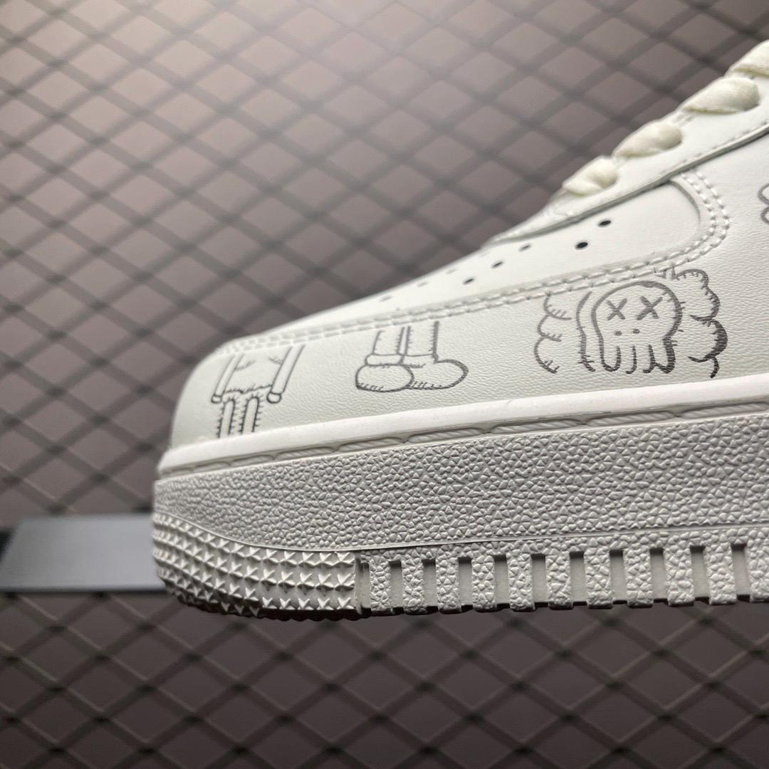 Custom Air Force Sneakers AF1 Hand Made Painted Sesame Street X Nike ...