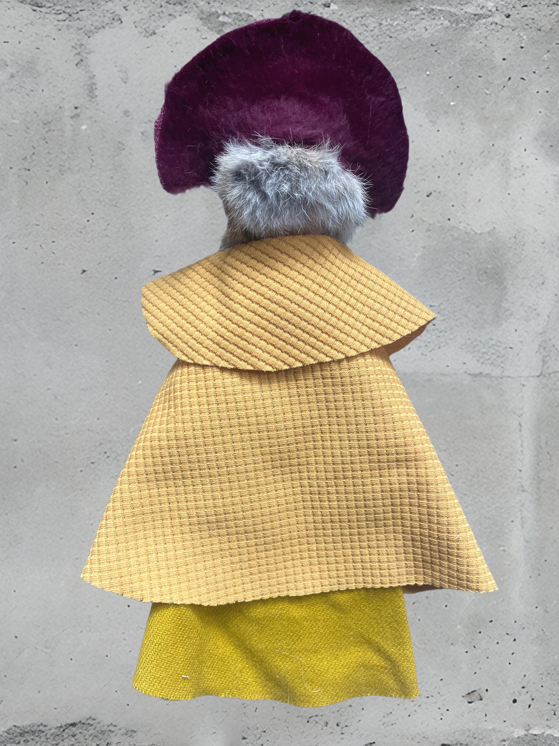 Vintage Puppet People Hand Puppet by Audrey Knell of Thomas Lamb - Etsy