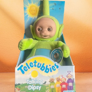 Vintage 1998 Playskool Green Teletubbies Talking Dipsy Plush - Etsy
