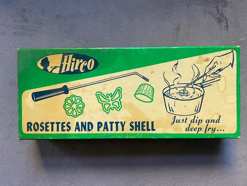 Vintage Hirco Rosettes and Patty Shell Maker - Etsy