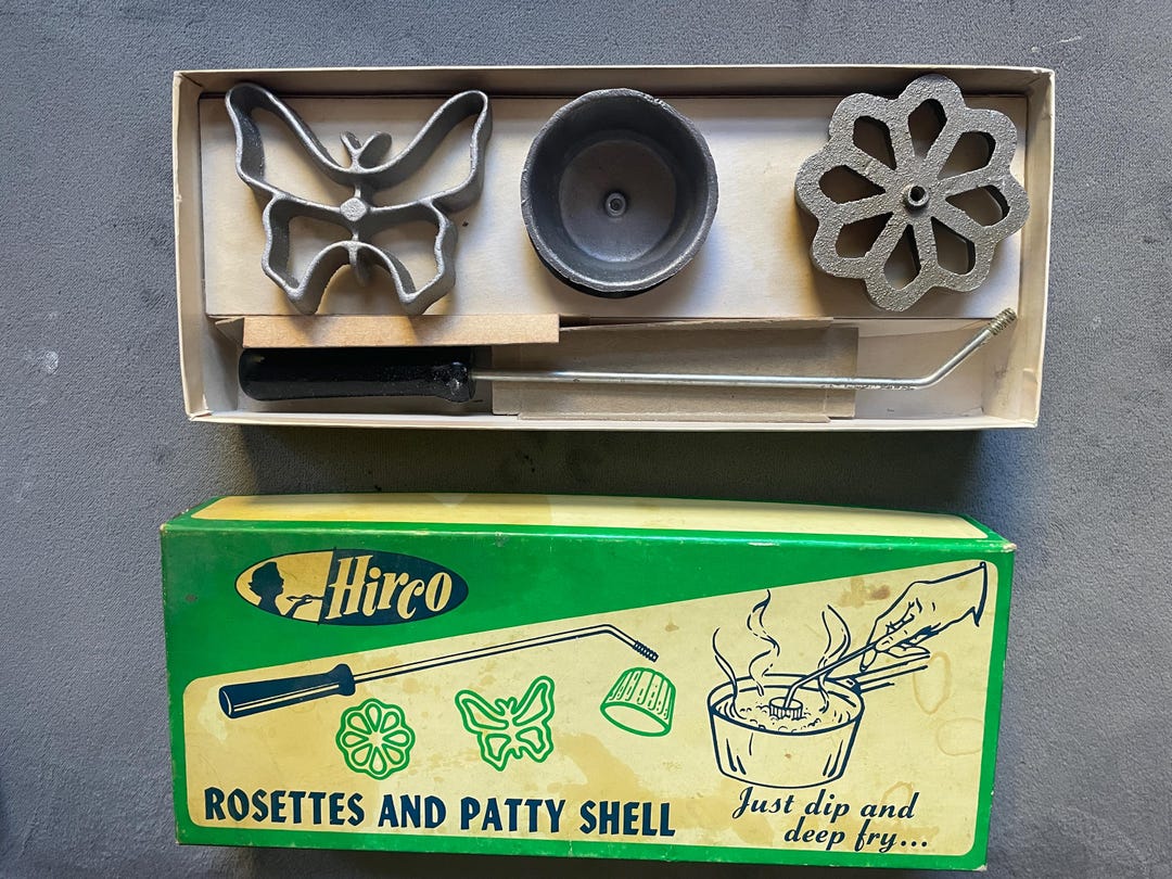 Vintage Hirco Rosettes and Patty Shell Maker - Etsy