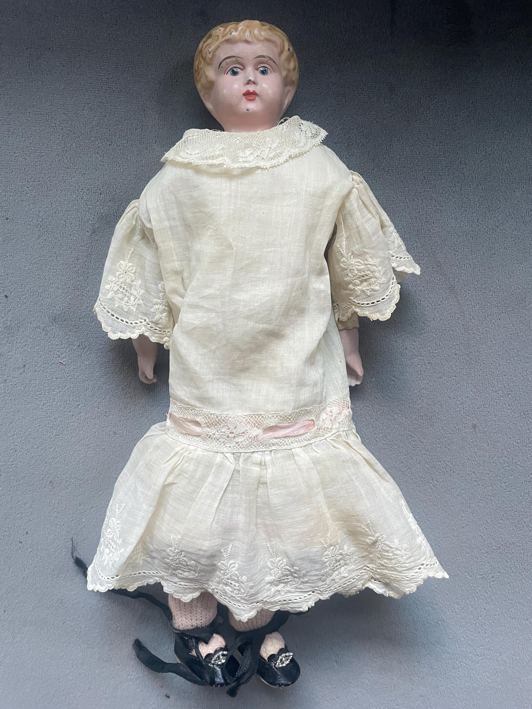 Antique German China Head Doll - Etsy