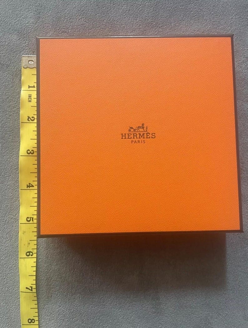 Hermes Box Empty Authentic 5x5x1 - Etsy