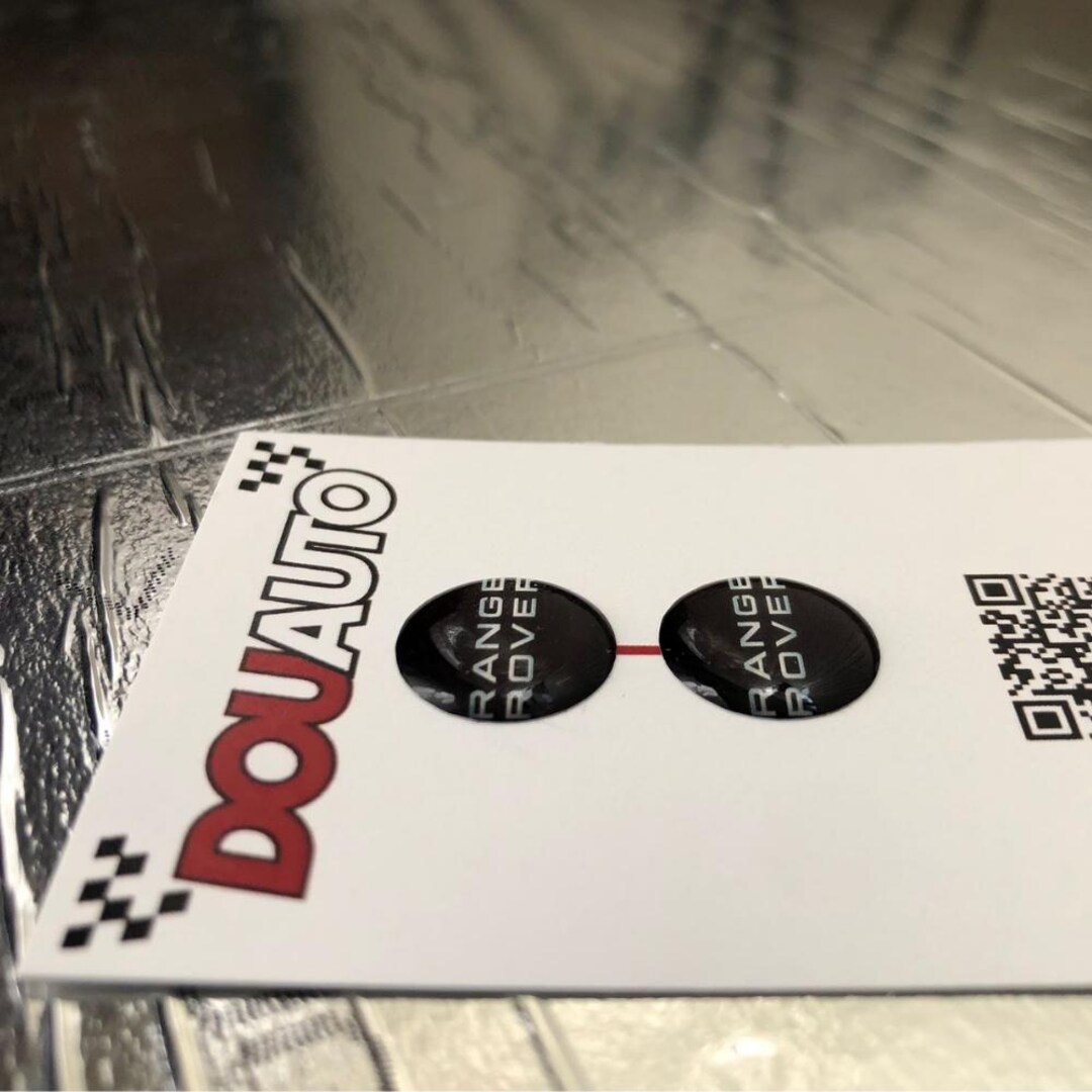 2 Pcs Range Rover Domed Car Sticker - Etsy