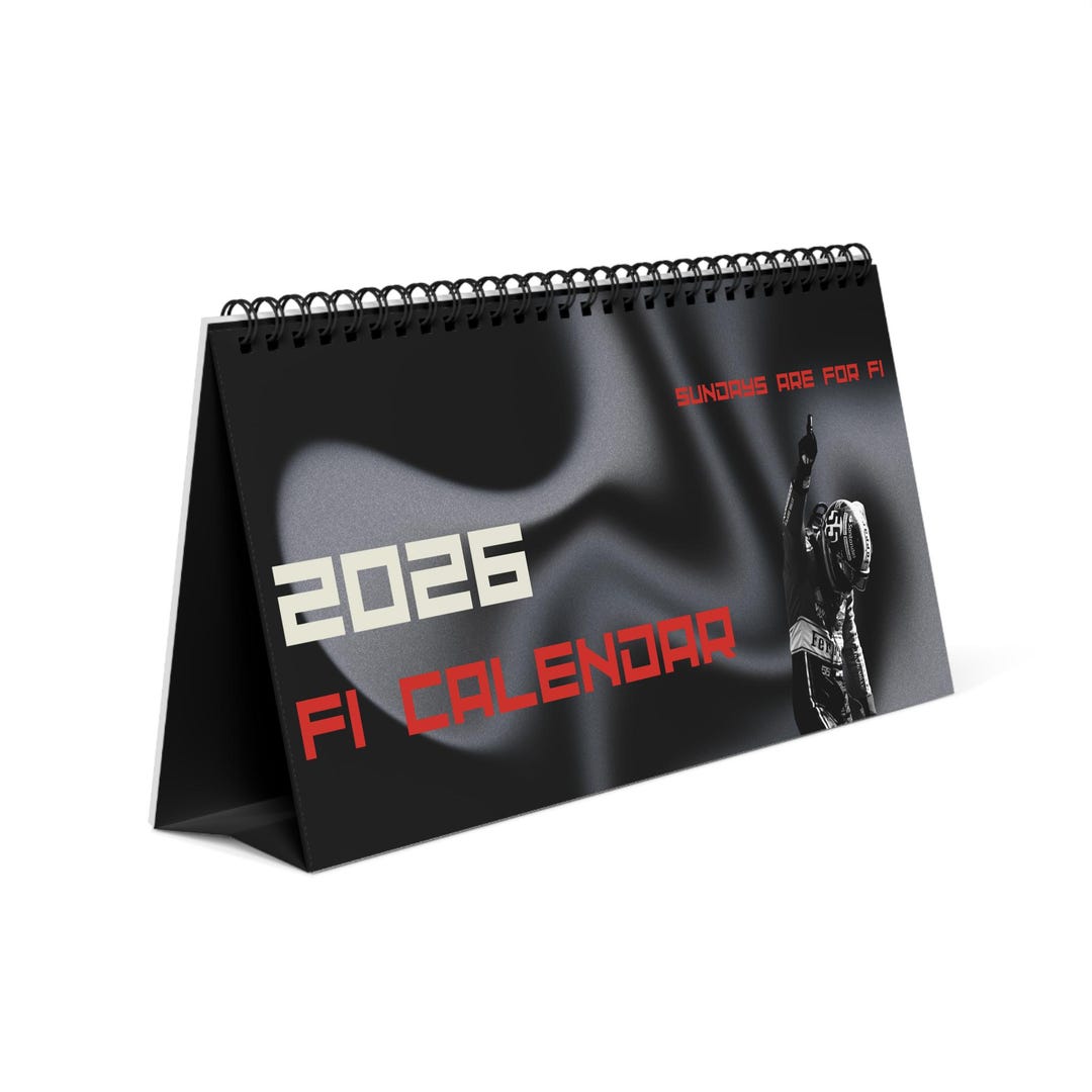 F1 Kalender 2026 | Formel Eins Racing Schreibtisch-Adventskalender | F1 ...