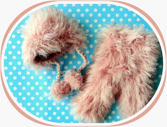 Items similar to Baby Hat and Pants Set Newborn Pants Prop Newborn ...