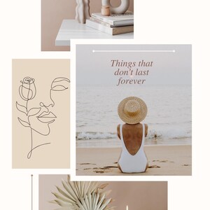 100+ Aesthetic Story Templates - Etsy