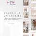 100+ Aesthetic Story Templates - Etsy