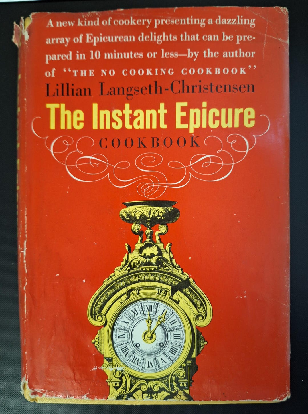 Vintage "The Instant Epicure Cookbook" de Lillian Langseth-Christensen ...