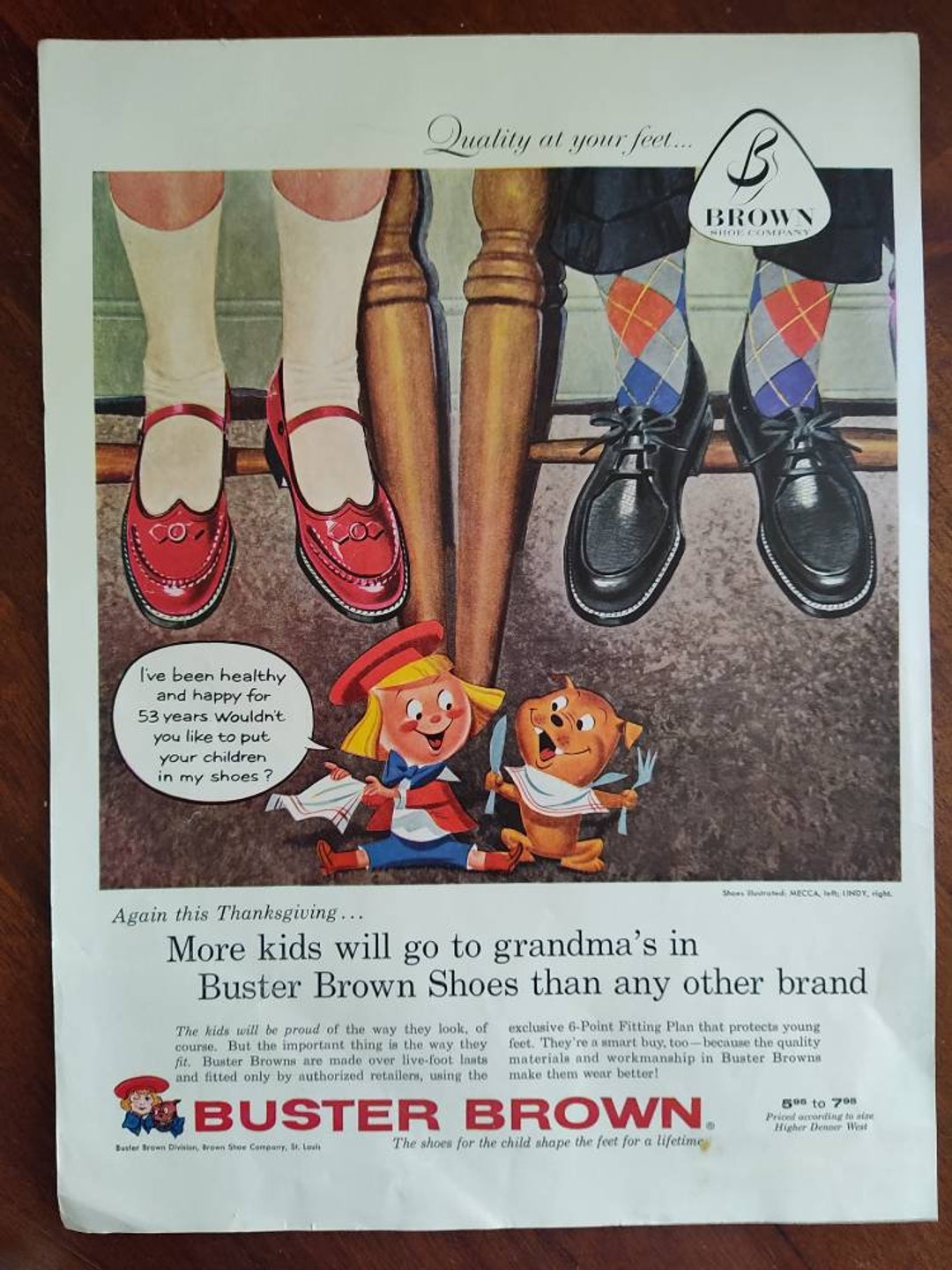 Old Buster Brown Logo