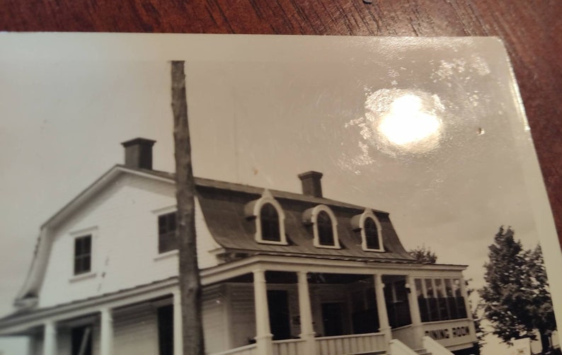 2 Vintage Postcards Actual Photos Maple Leaf Inn - Etsy