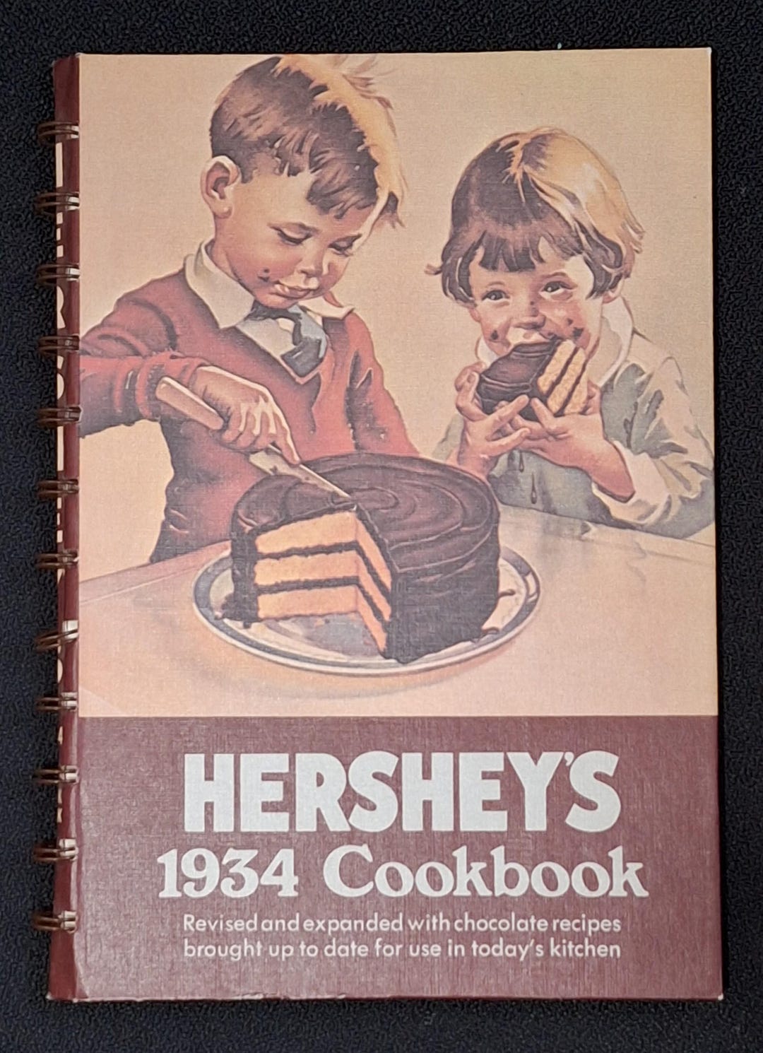 Vintage Hershey's 1934 Cookbook, 1971 12th Reprint Edition Hardback ...
