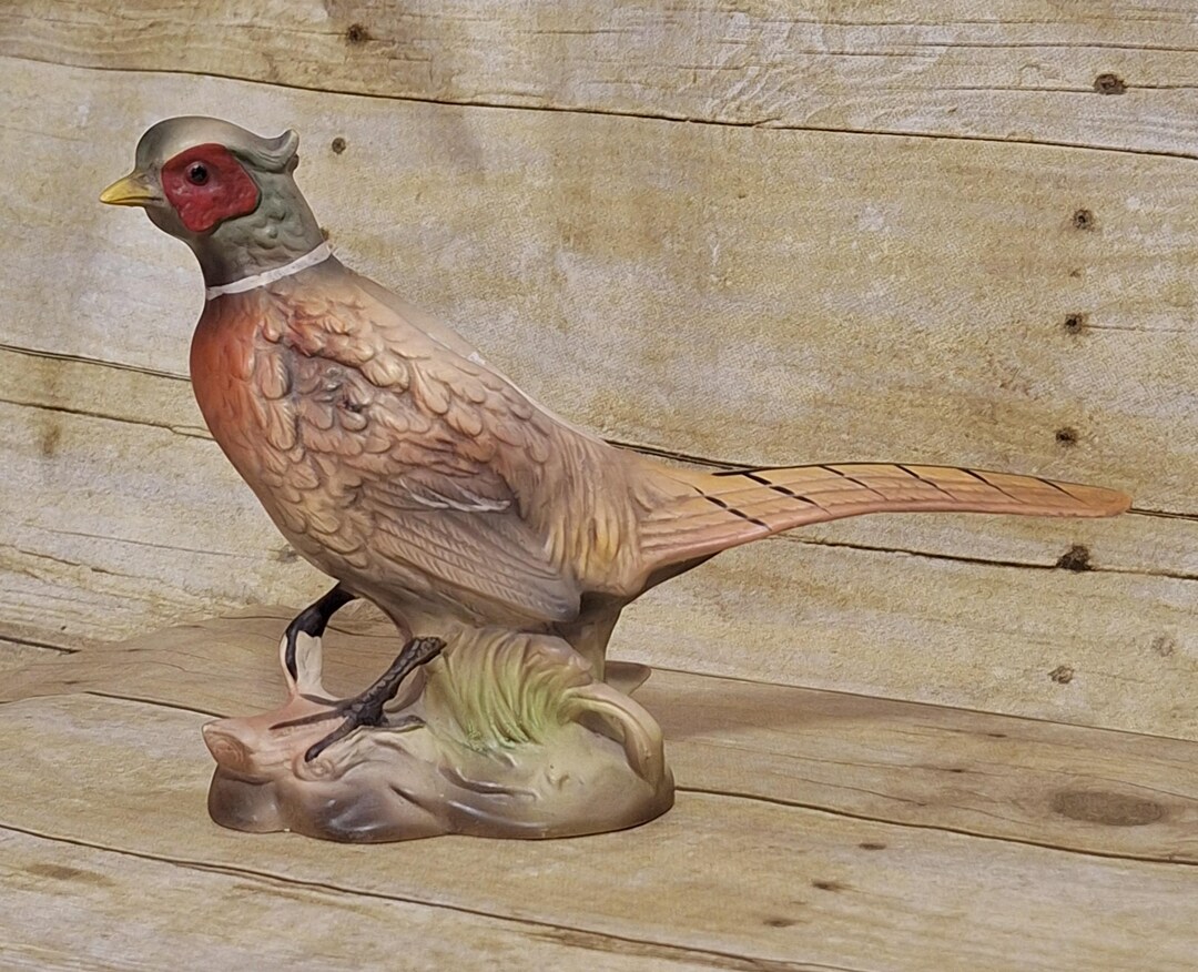 Vintage Pheasant Planter - Enesco E-4185, Made in Japan - Gorgeous ...