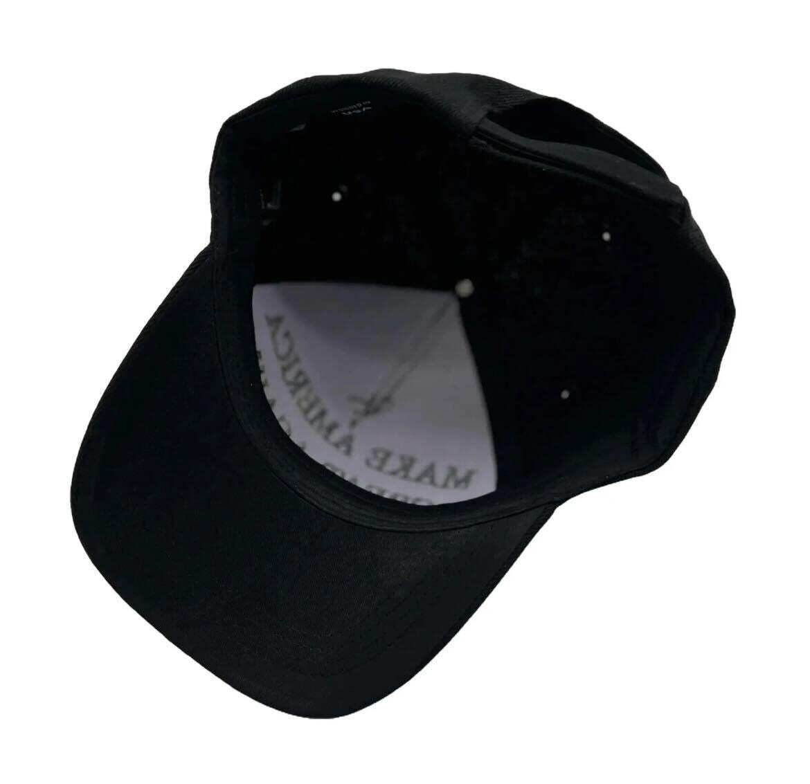 Black MAGA Cap Trump 2024 Embroidered Hat Trump Gift - Etsy