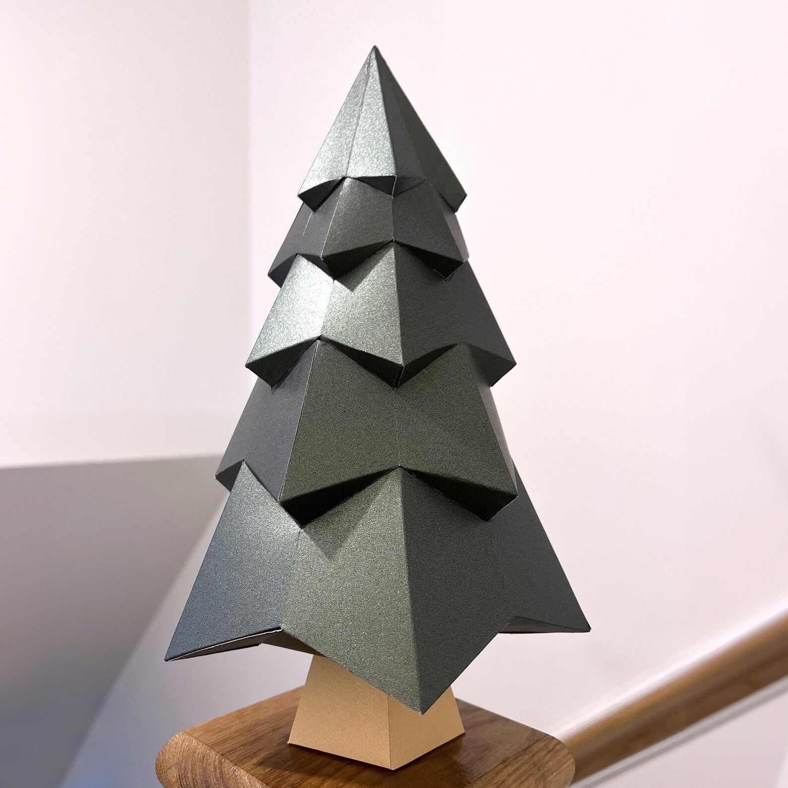 Papercraft Pine Tree Christmas, Paper Craft Pine Tree Model, Pine Tree ...