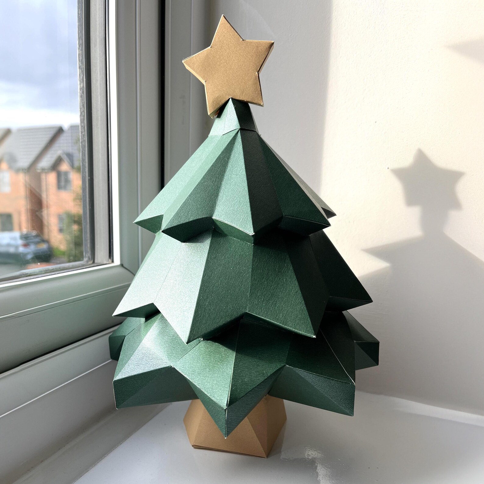 Papercraft Pine Tree Christmas, Paper Craft Pine Tree Model, Pine Tree ...