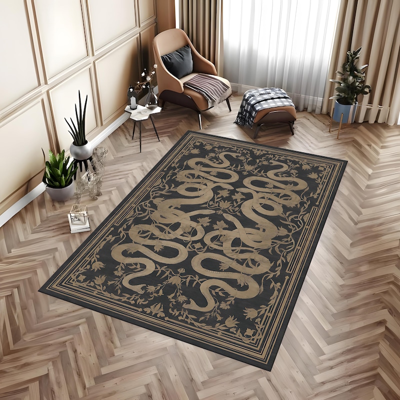 Snake Rug - Etsy