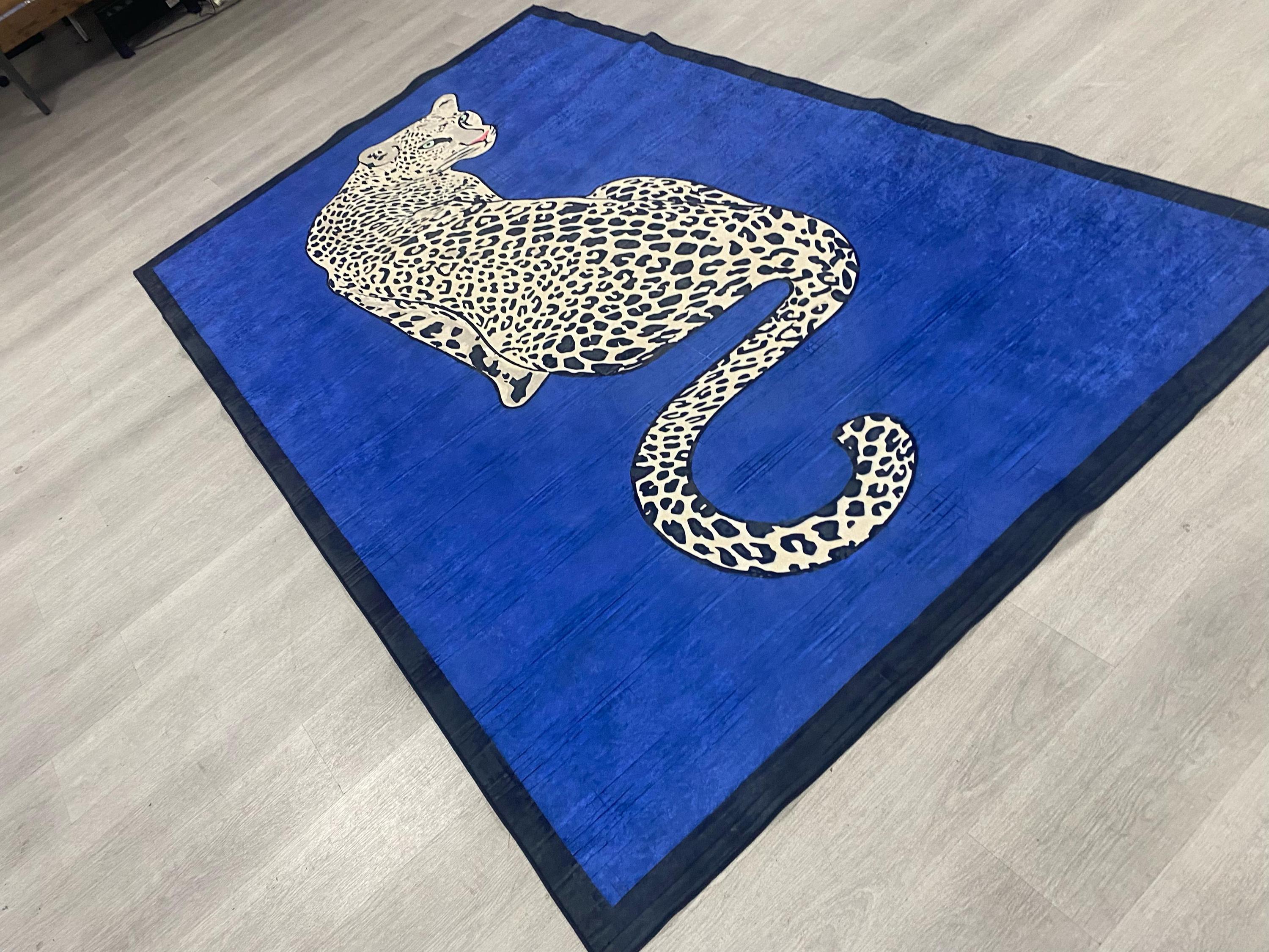 Leopard Pattern Rug,leopard Rug,leopard Themed Rug,animal Rug,leopard ...