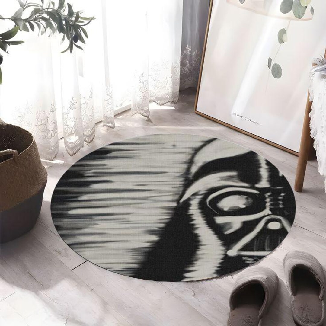 Star Wars Rug, Round Rug, Star Wars Round Rug, Millennium Falcon Rug ...