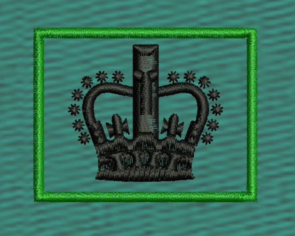 UK Military Rank Embroidery File .DST ZIP File - Etsy