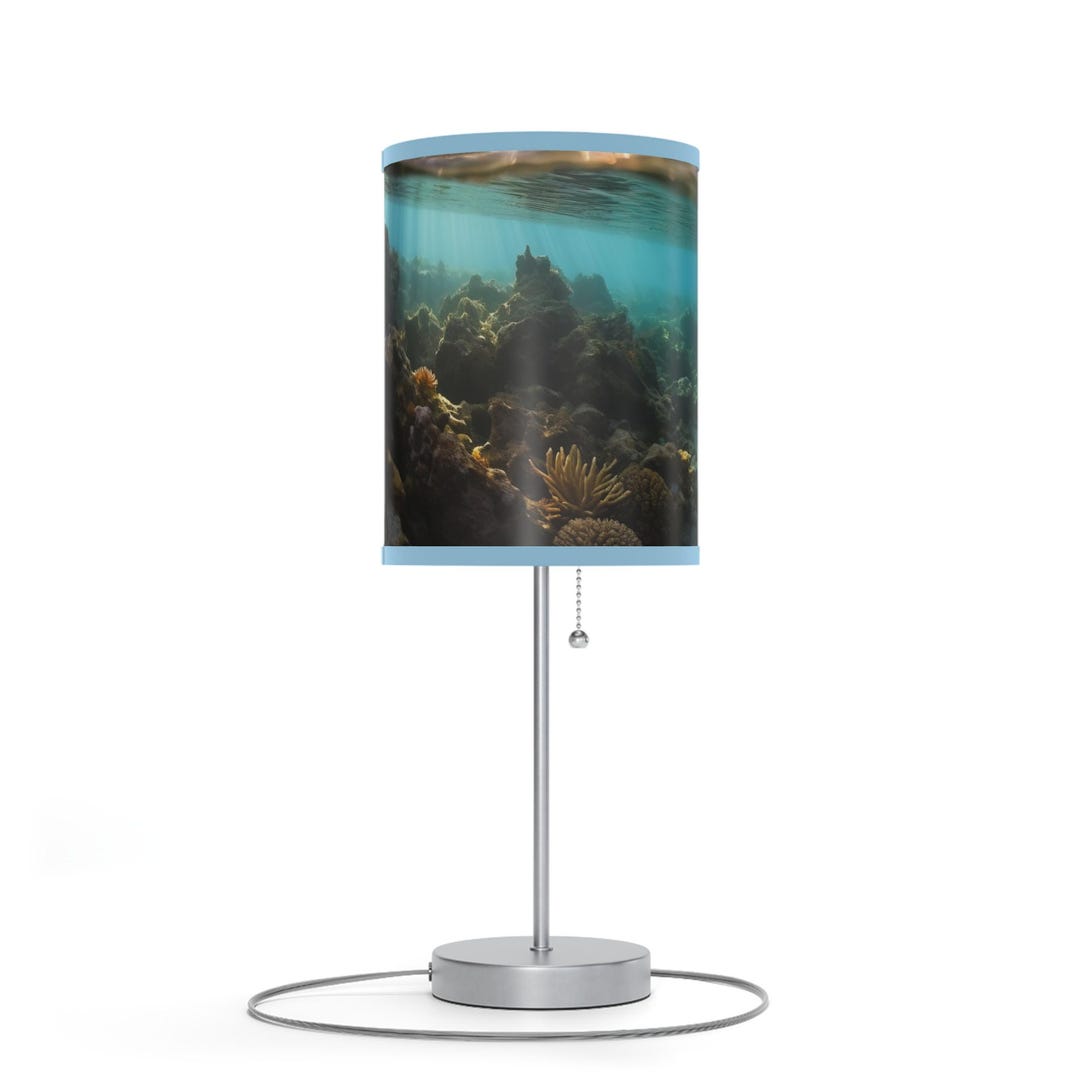 Underwater Landscape Desk Lamp, Ocean Lovers Night Light, Office ...