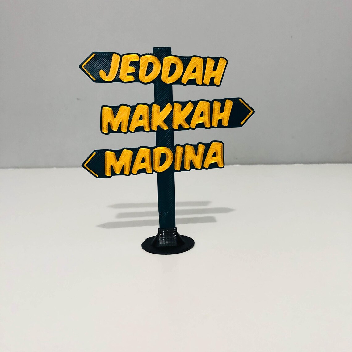 Umrah Cake Topper Signpost, Hajj Cake Topper, Cake Topper, Cake Charm ...