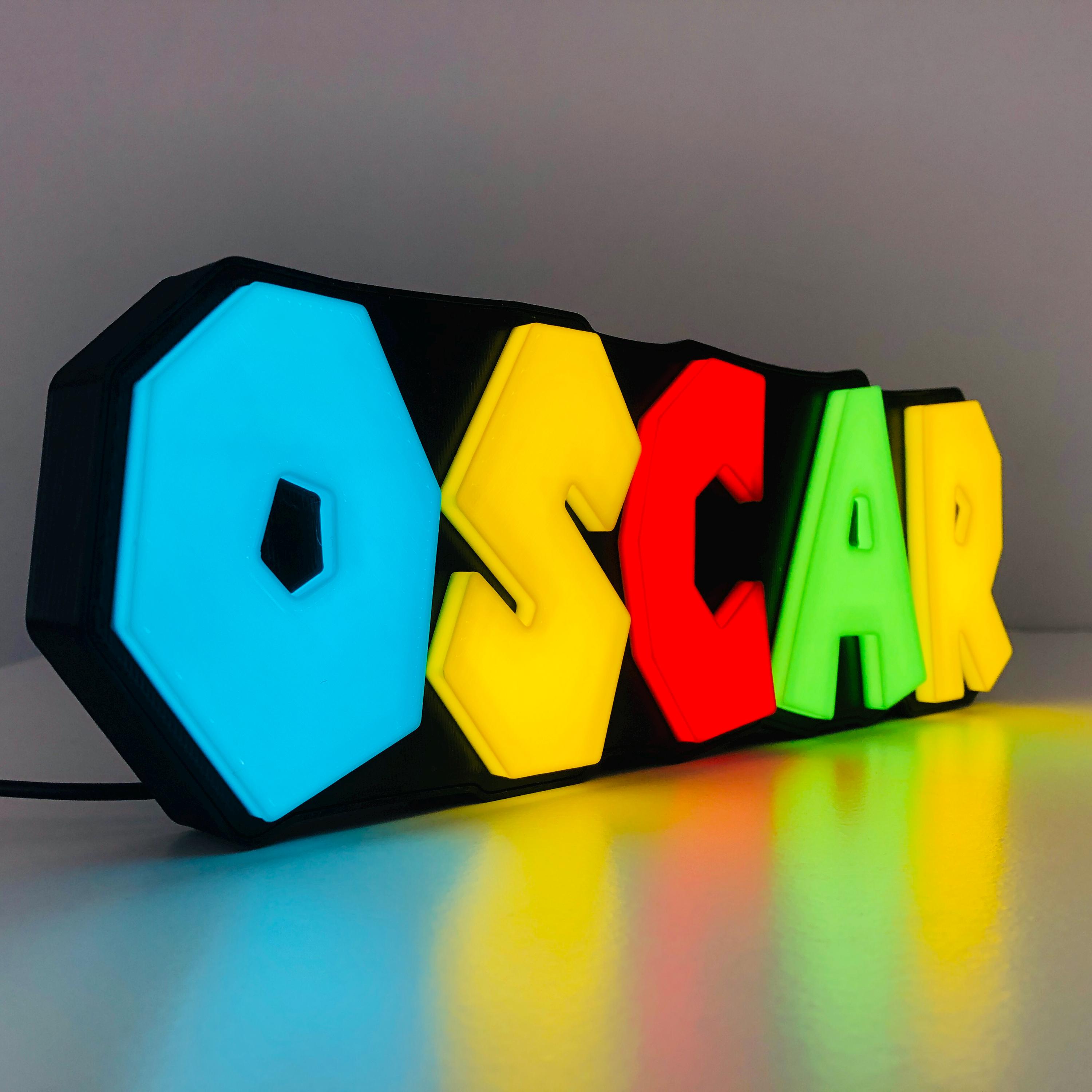 Super Mario LED Name Sign: Custom 3D Light Box - Etsy UK