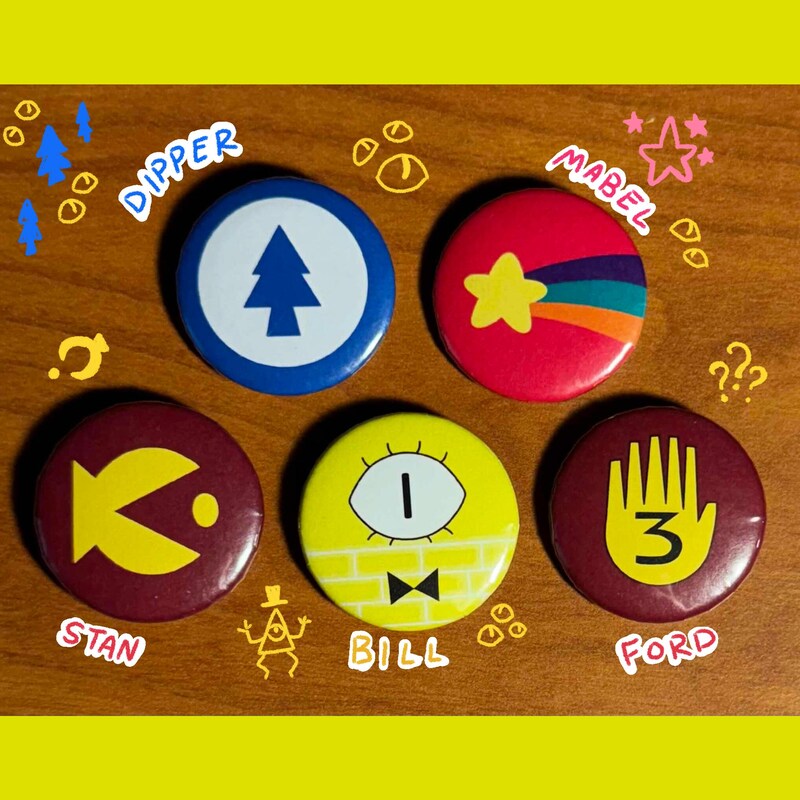 Gravity Falls - Etsy