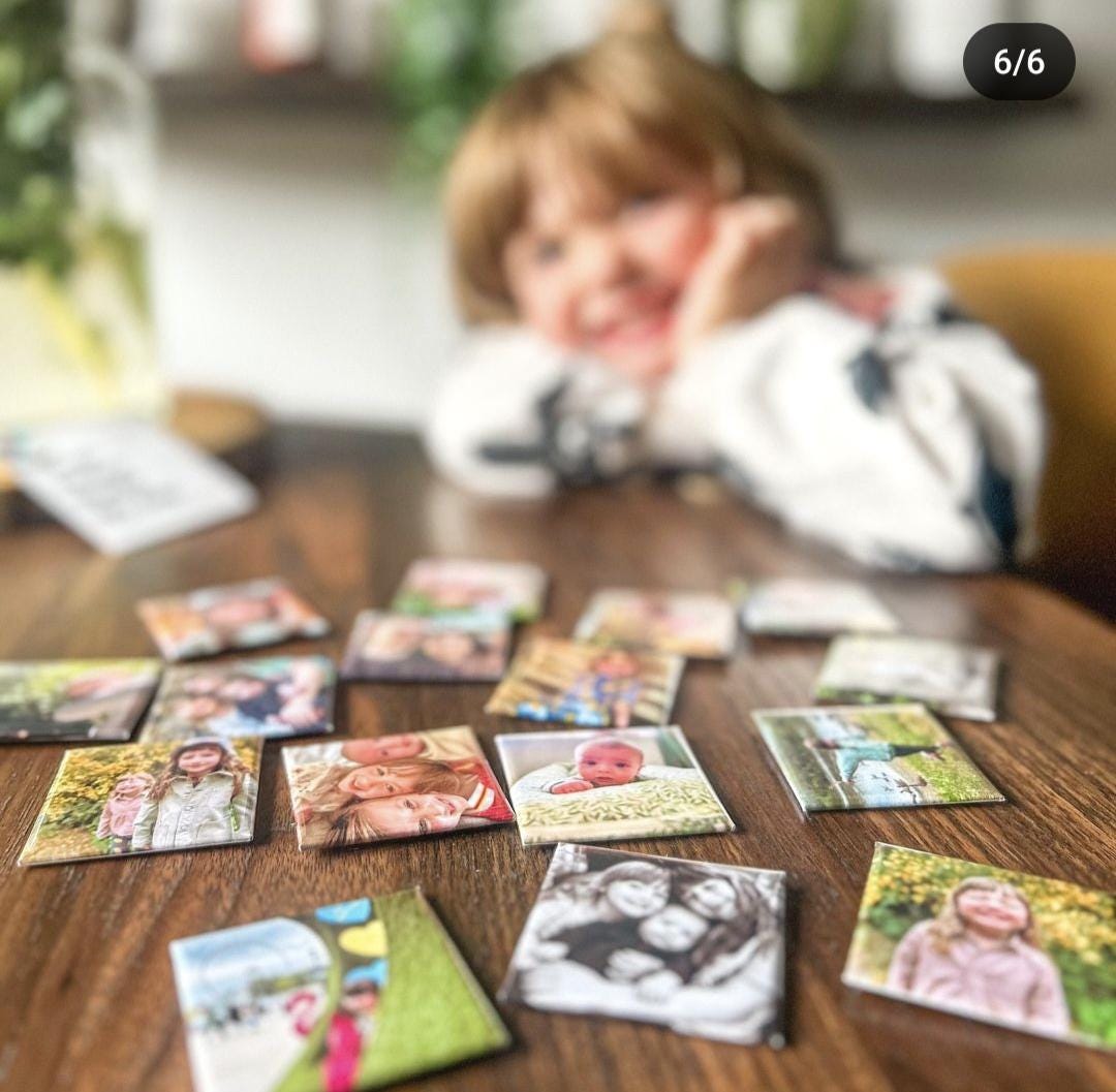 Custom Photo Fridge Magnets: Personalised Gifts - Etsy