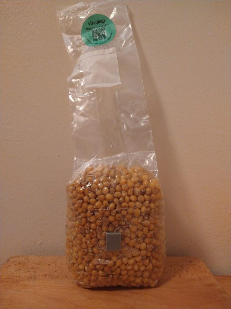 Popcorn Grain Spawn - 2 Pound Bag - Etsy