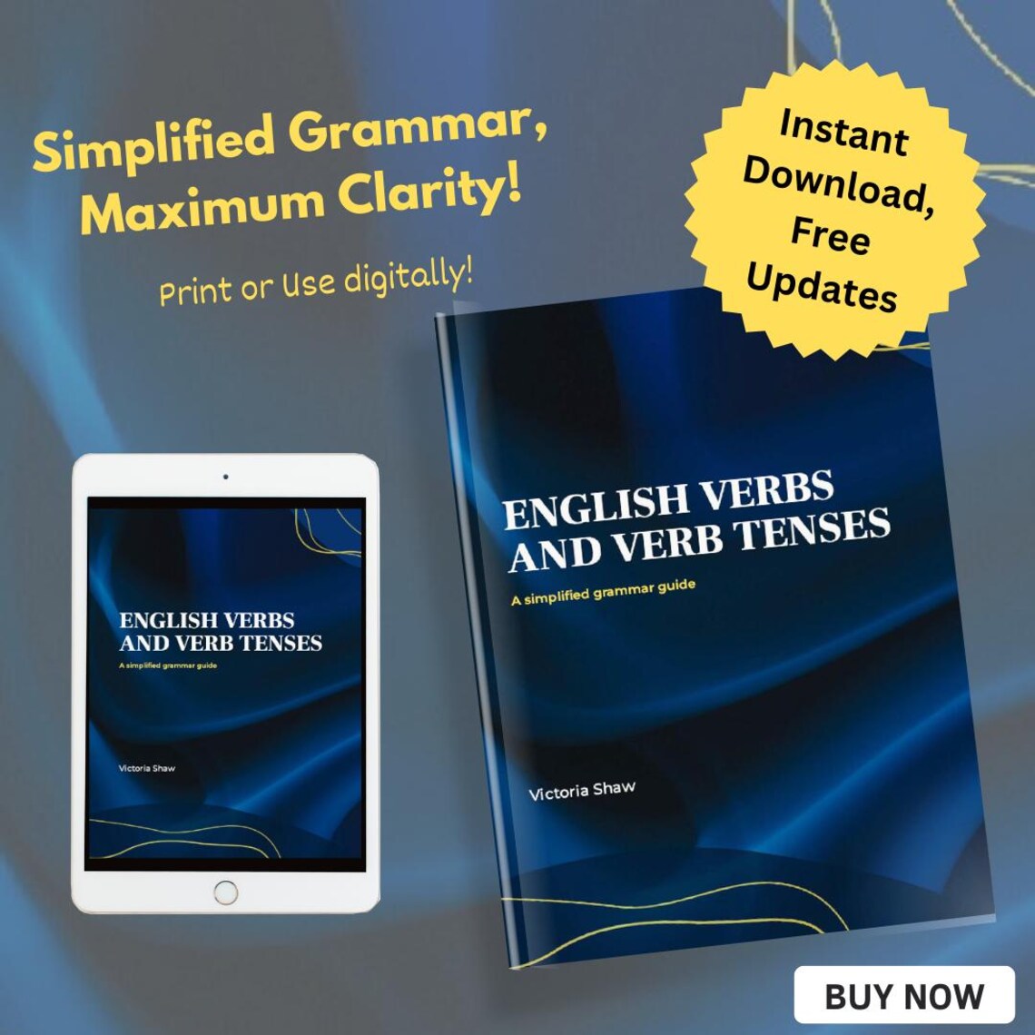 English Verbs and Verb Tenses Guide, ESL, Student and Teacher Grammar ...