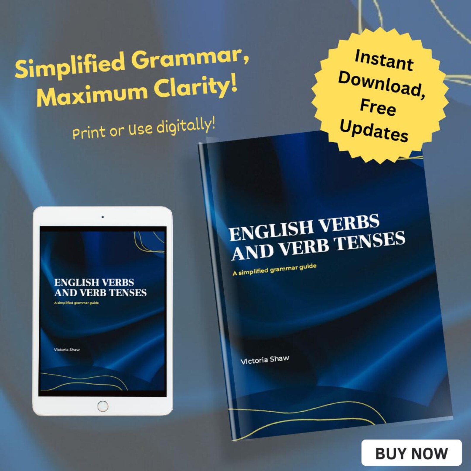 English Verbs and Verb Tenses Guide, ESL, Student and Teacher Grammar ...