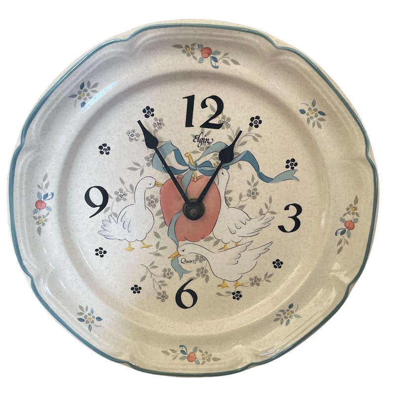 Elgin Wall Clock - Etsy