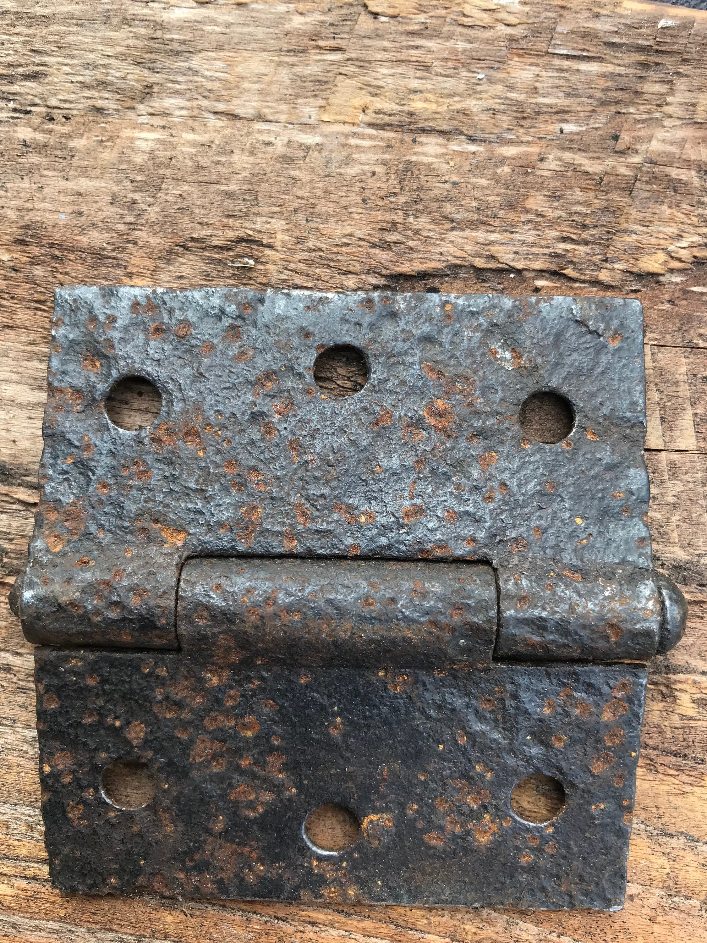 Rustic Barn Hinge - 1900's - 3" Long - Barn Hardware - Salvaged ...