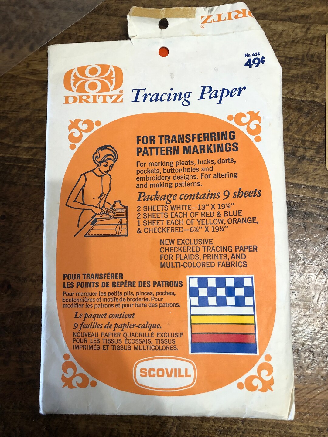 Vintage Sewing Supplies Tacking Paper Needle Packages - Etsy