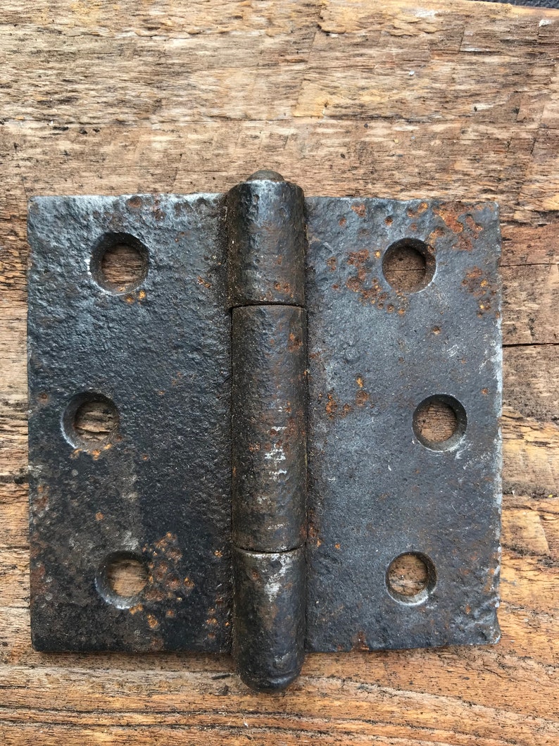 Rustic Barn Hinge - 1900's - 3" Long - Barn Hardware - Salvaged ...