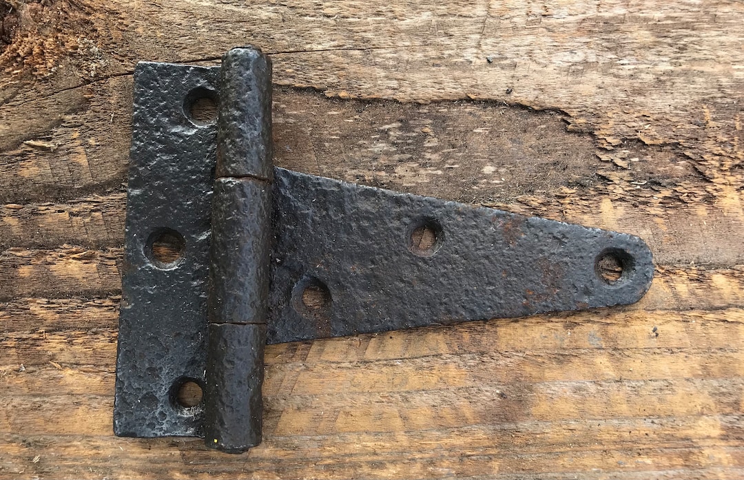 Rustic Barn T-hinge 1900's 5 1/2 Long Barn Hardware Salvaged Hardware ...