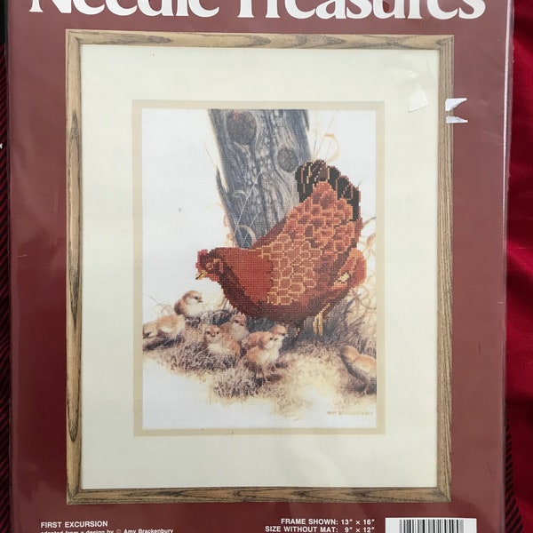 Chicken Cross Stitch - Etsy