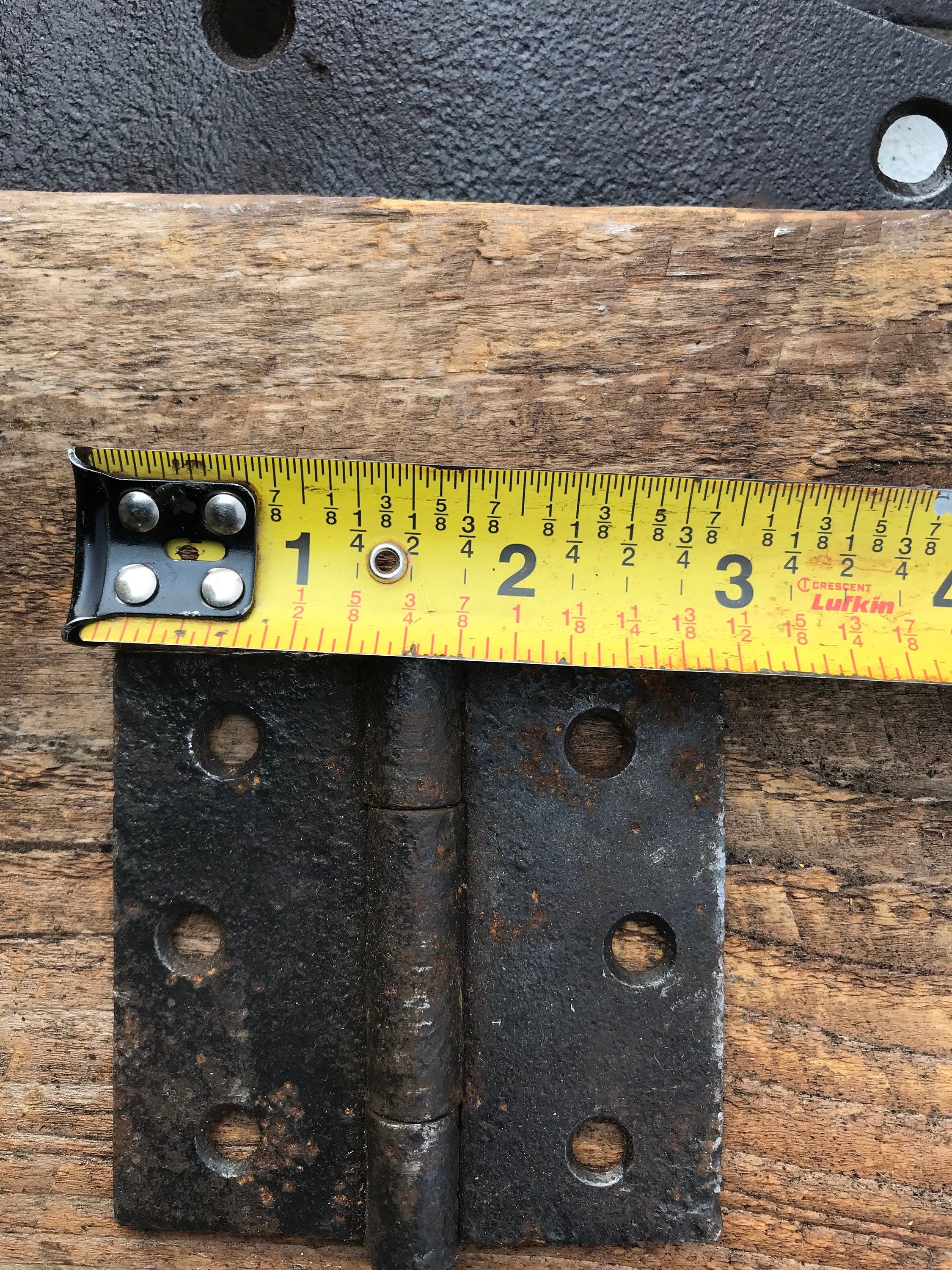 Rustic Barn Hinge - 1900's - 3" Long - Barn Hardware - Salvaged ...